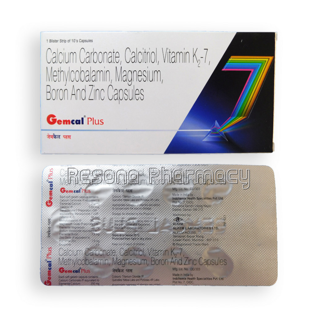 Gemcal Plus | Resona Pharmacy